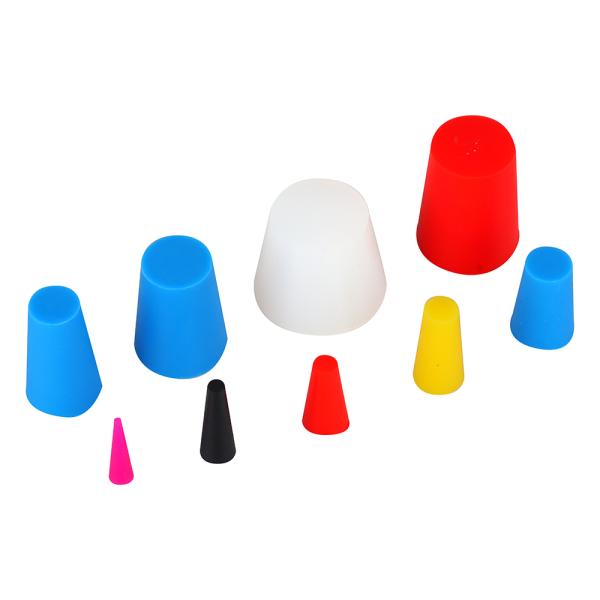 Quality Silicone Rubber Tapered Plug Stoppers 450 PCS for High Temp Powder Coating Masking Perfection for sale