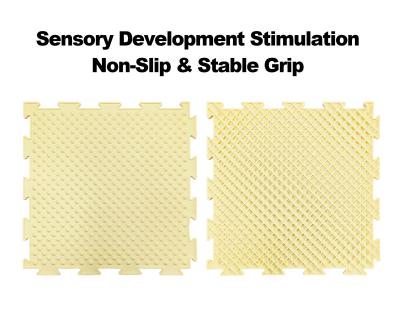 China Durable Kids Sensory Training Portable Platinum Silicone Sharp Bump Texture Tactile Stimulation Early Education Exercise Home for sale