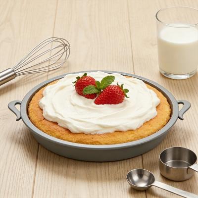 China Customized Color Multi Silicone Round Cake Mold Non Stick Heat Resistant Eco Friendly Non Toxic Baking Tool 4 6 8 10 Inch for sale