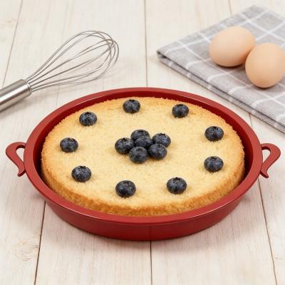 China Custom Size Accepted Round Cake Mold Food Grade Silicone Non Stick Heat Resistant Eco Friendly Cake Tools Multi Baking Tool for sale