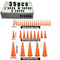 China Customer Size Custom Food Grade Solid Stopper Multi Specification Conical Silicone Rubber Plug Suitable for Various Uses for sale