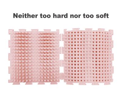 China Household Mat Macrame Activity Stage Based Sensory Motor Skill Development Language Discovery Baby Play Gym Playmat Silicone Pad for sale