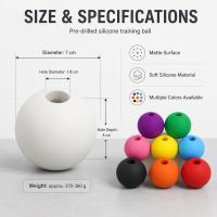 China Solid Silicone Ball for Check Valve Applications High Temperature Heat Resistant for sale