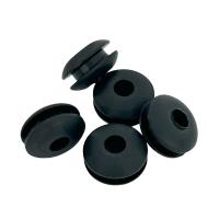 China Double Sided Silicone Cable Wire Panel Grommet with Dustproof Seal for sale