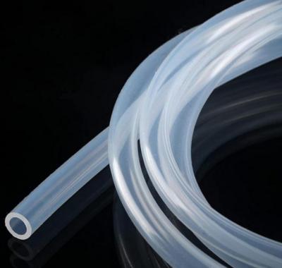 China Wear Resistant and Tear Resistant Edible Grade Transparent Fish tank Silicone Water Pipe for sale