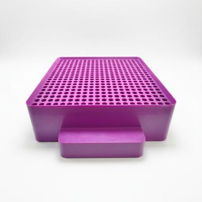 China 400-Cavity Food Grade Silicone Chalk Mold | Make 400 Chalk Sticks At Once For Teaching for sale