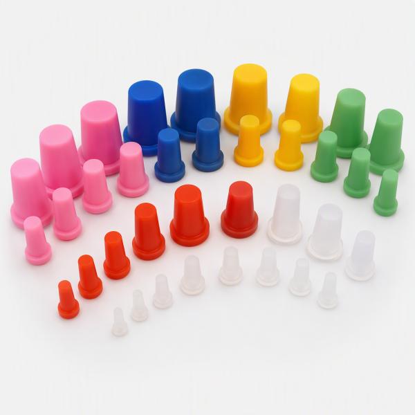 Quality Silicone Rubber Tapered Plug Assortment Kit 200Pcs for Moulding Masking Holes in Powder Coating Painting Media Blasting for sale