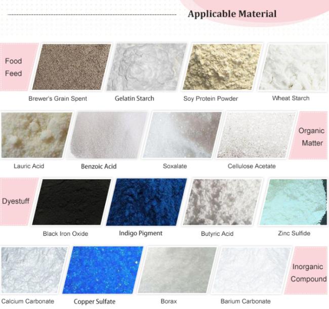 Industrial Spin Flash Vaporization Dryer for Corn Starch and Cassava Flour