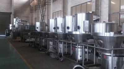 China Van de het Vloeibare Bed de Natte Korrel van SS304 SS316 Drogende Machine PHARM, LEVENSMIDDEL Te koop