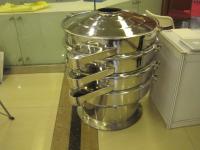 China Customized Capacity Solid Drink Vibro Screen Machine 550mm X 450mm X 600mm for sale
