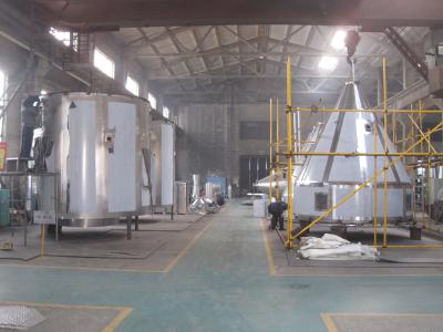 中国 ボタン制御スキムミルク粉の製造プラントのための高速噴霧乾燥器機械を離れて押して下さい 販売のため