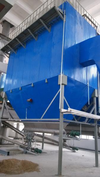 classe su misura industriale del filtro dal collettore di polveri del getto di impulso di inverso di Baghouse di 20 μM