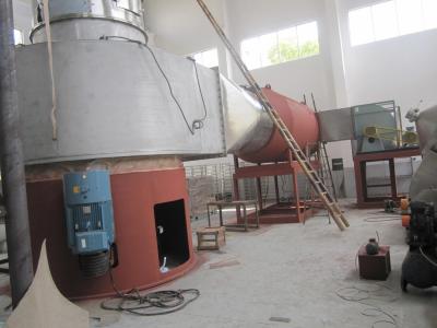 Cina 316L essiccatore istantaneo di rotazione di capacità 1t/h 10t/h in vendita