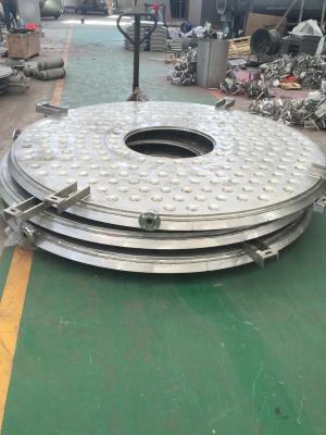 Cina 316L sistema di riscaldamento del piatto HMI Tray Drier With Conductive Oil in vendita