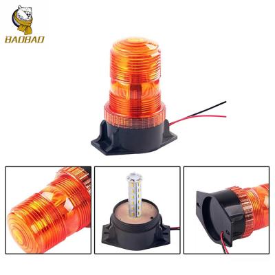 China Red Blue Flash 24V Universal Rotating Blaster Warning LED Light for sale