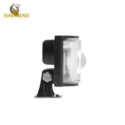 Cina Full Aluminum Bianco Giallo doppio colore 2 LED Moto MINI Guida luce in vendita