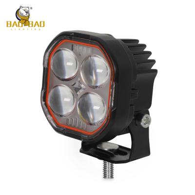 Cina 4 LED Bianco Rosso Giallo Proiettore Riflettore Luce LED Per Motocicletta Per Auto in vendita