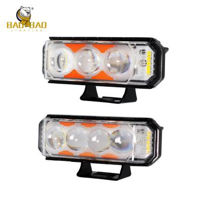 Cina Stile rettangolare Giallo Blu Rosso Bianco Alta luminosità Motociclo Spotlight in vendita