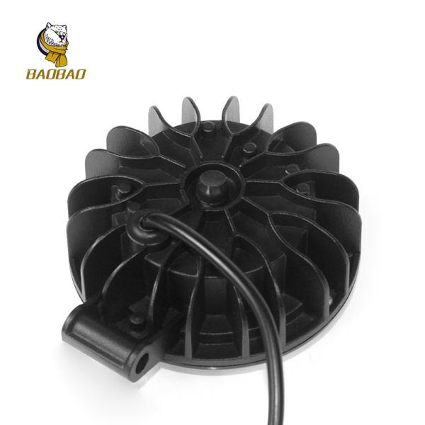 Quality 18W 12V Round White LED Fog Lights For Offroad Truck Accessories for sale
