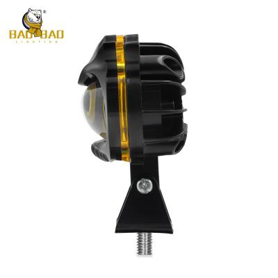 Cina 80V Owl Design Anello Acrilico Bianco Giallo Motociclo Luci a LED in vendita