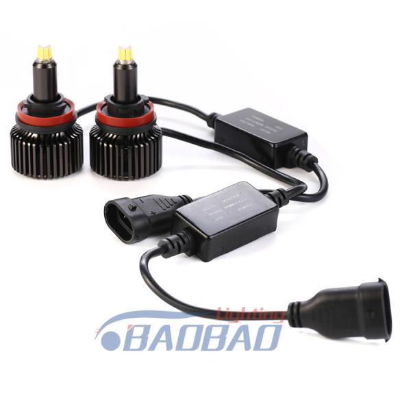Quality H1 H3 H4 H7 H11 9005 9006 S6 Metal Car LED Headlight Bulb Accessories for sale
