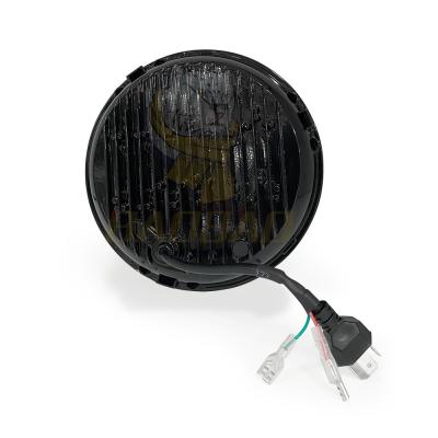 China Harley 7 Inch White Circle 40W Disponível Farol LED de Motocicleta à venda