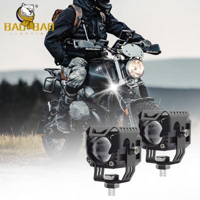 China Square Style Red White Yellow Blue Flashing Universal Motorcycle LED Light for sale