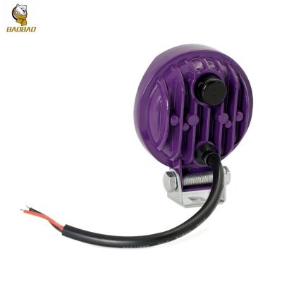 Cina 12 Fascio Casco viola Bianco Colore 80V Motocicletta Lavoro Luce Ricambi auto in vendita