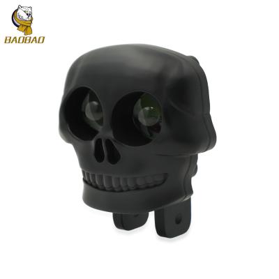 Cina Cranio Stile Giallo Bianco Colore Motocamera Spotlight Accessori di luce a LED in vendita