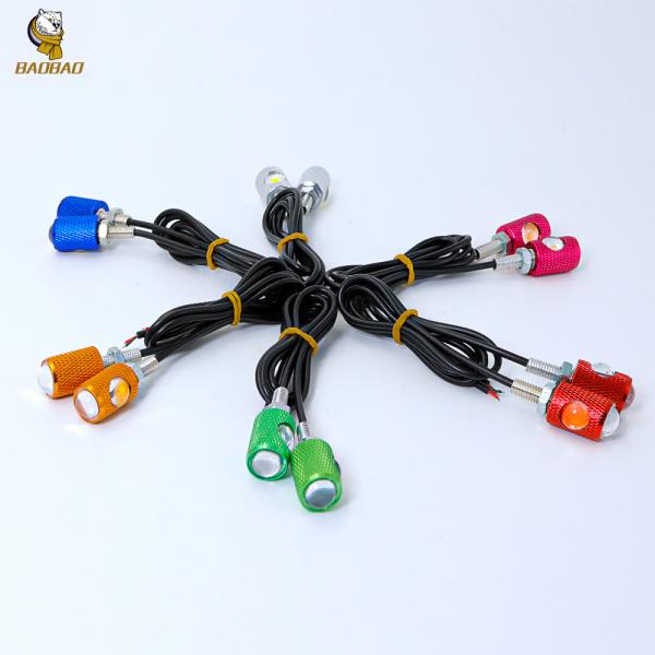 Quality Red Yellow Blue Green Universal 2W 12V LED Bulb For Motorcycle Car for sale