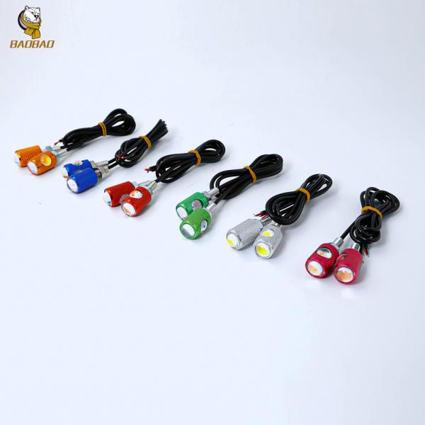 Quality Red Yellow Blue Green Universal 2W 12V LED Bulb For Motorcycle Car for sale