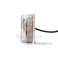 China Plastic White Yellow Flash Rectangle Motorcycle LED Spotlight for sale