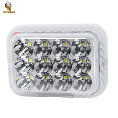 12 Beam 18W Mutiple Flash High Bright Motorcycle Work Light LED Spotlight