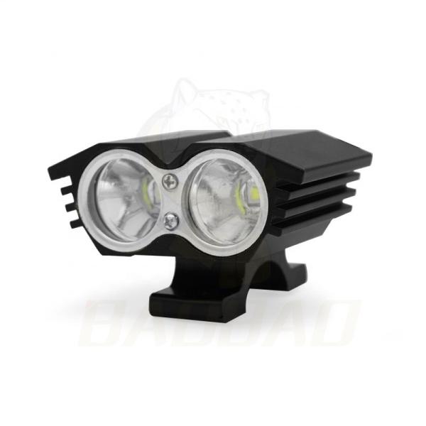 Quality Cartoon Design 2 LED 20W White Motorbike Auxiliary Lights Spotlight for sale