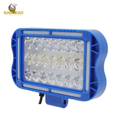 Cina 21 Flare LED Bianco Giallo Flash Aluminio Blu Casing Far Moto in vendita