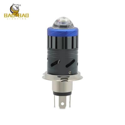 Cina H4 Lenti metalliche Flare per bicicletta Lampada Bianco Giallo 80V Disponibile Luce LED in vendita