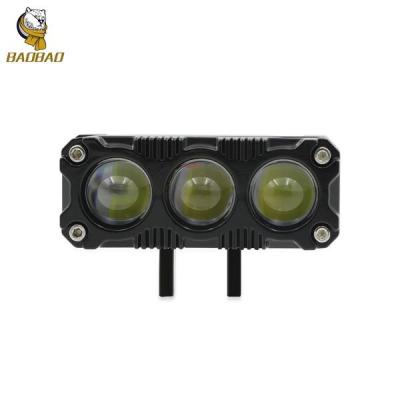 Cina Nero Metallo Bianco Giallo Ignifuga CG125 Fog Light Far LED in vendita