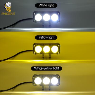 Cina Nero Metallo Bianco Giallo Ignifuga CG125 Fog Light Far LED in vendita