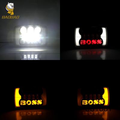 Cina Harley Davidson 4 Inch Boss 80V Far luce LED Bianco Giallo Anello Disponibile Fog Light in vendita