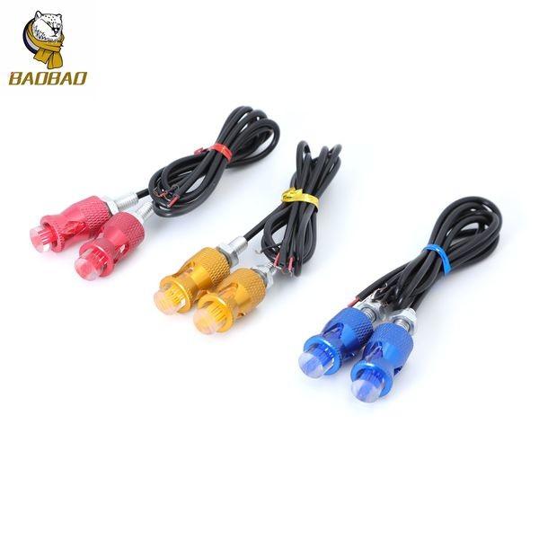 Quality Mini Fancy Light Red Blue Yellow Green Aluminum HONDA Bike Decoration for sale