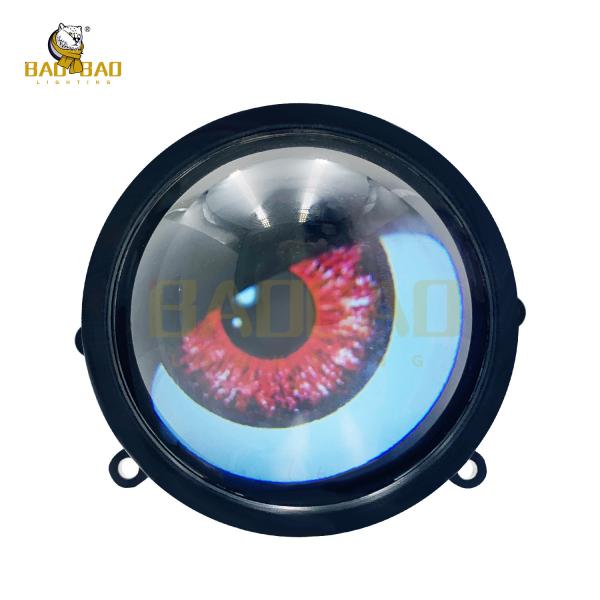 Quality Red Blue Cute Demon Eye Available Car Headlight Interior Decoration for sale