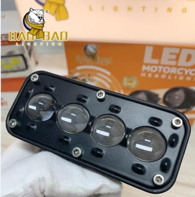 Cina 10 perline Fog Light Aluminum RGB Bianco Giallo Flash Doppio colore Ricambi motociclo in vendita