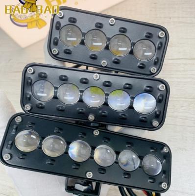Cina 10 perline Fog Light Aluminum RGB Bianco Giallo Flash Doppio colore Ricambi motociclo in vendita