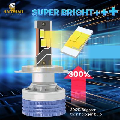 Cina H4 Bianco Flash Metallo Alta luminosità Faretti interni di auto Lampade a LED in vendita