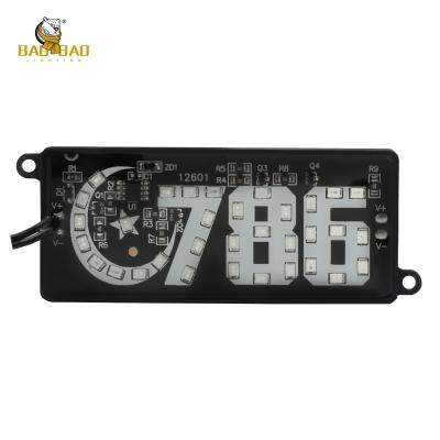 Cina Plastic 12V Green Flashing Motorcycle Lights Lucency LED CG Spare Parts in vendita