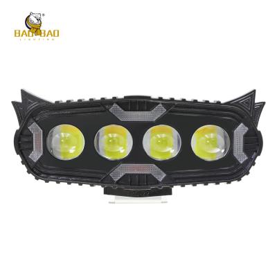 China Proietto di avvertimento in plastica rosso blu Luce Bianco Giallo Doppio colore Motociclista Fog Light for sale