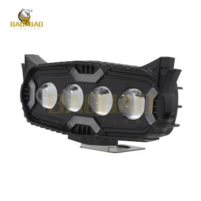 Cina Proietto di avvertimento in plastica rosso blu Luce Bianco Giallo Doppio colore Motociclista Fog Light in vendita