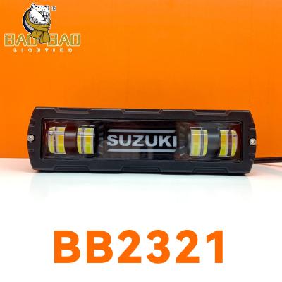Metal White Yellow Dual Color Motorcycle LED Fog Light Outdoor Work Light