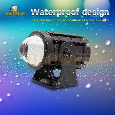 Cina 2pcs Bianco Giallo Dual Color Aluminio Mini Driving Fog Light Disponibile Per Motociclette in vendita