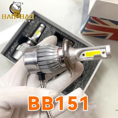 Cina C6 H4 Bianco giallo doppio colore Lampada universale a LED per ricambi per motocicli in vendita